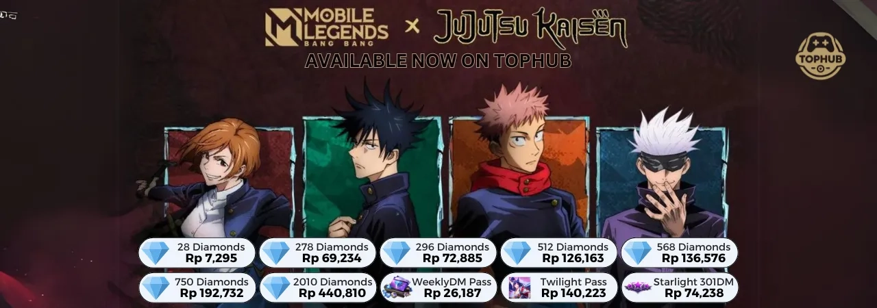 TopHub - Top Up Murah, Legal, & Cepat! Promo Hari Ini! - TopHub - Top Up Murah, Legal, & Cepat ...